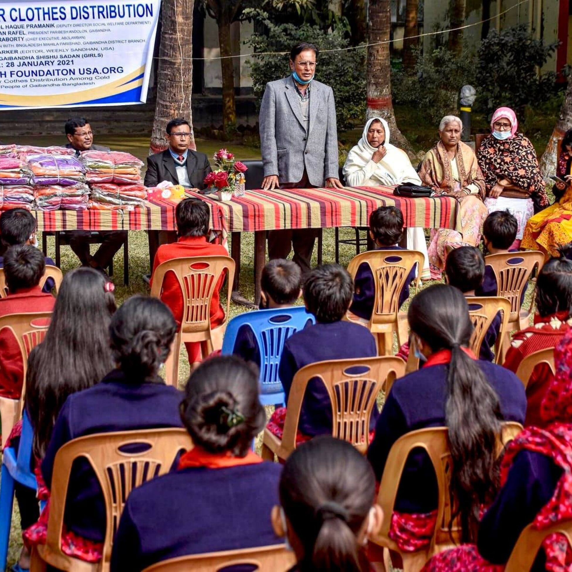 Winter Clothes Distribution Among Cold Striken People of Gaibandha ...